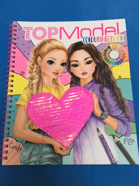 top model colouring book – Sugar and Spice