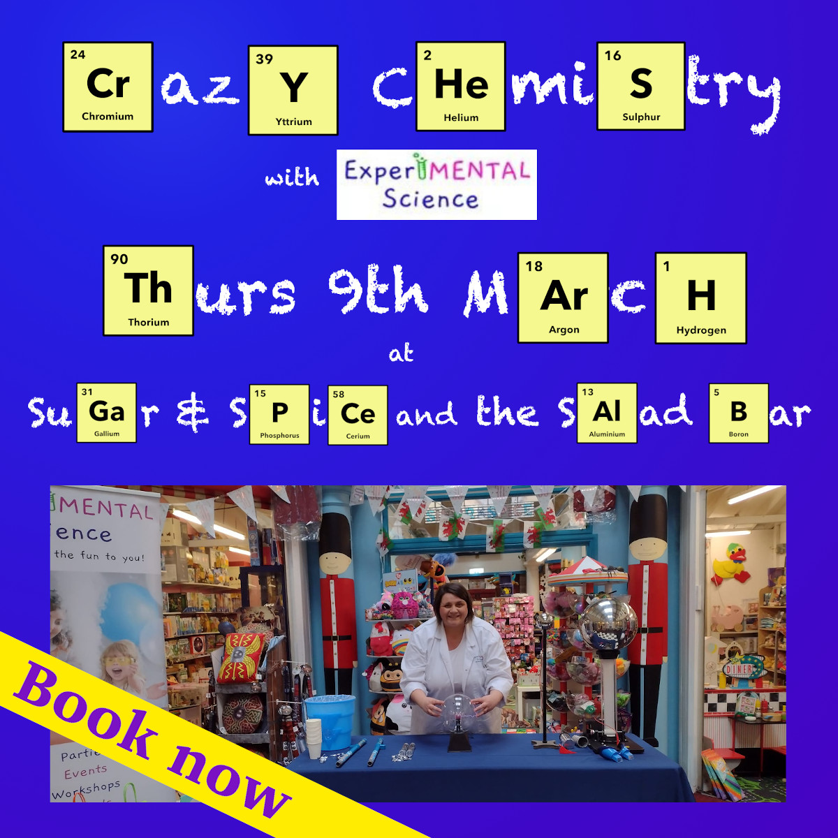 Crazy Chemistry – Sugar and Spice